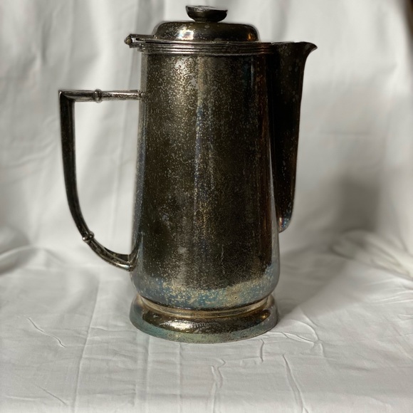 Dining | Vintage Large Hilton Hotel Silver Soldered Teapot 1961 Large ...